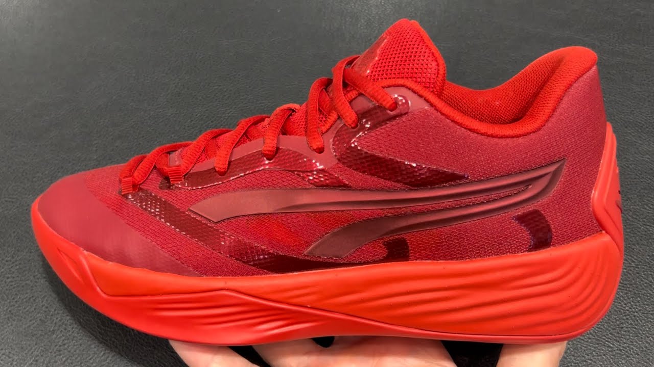 Puma Stewie 2 Ruby Red Womens Basketball Shoes - YouTube
