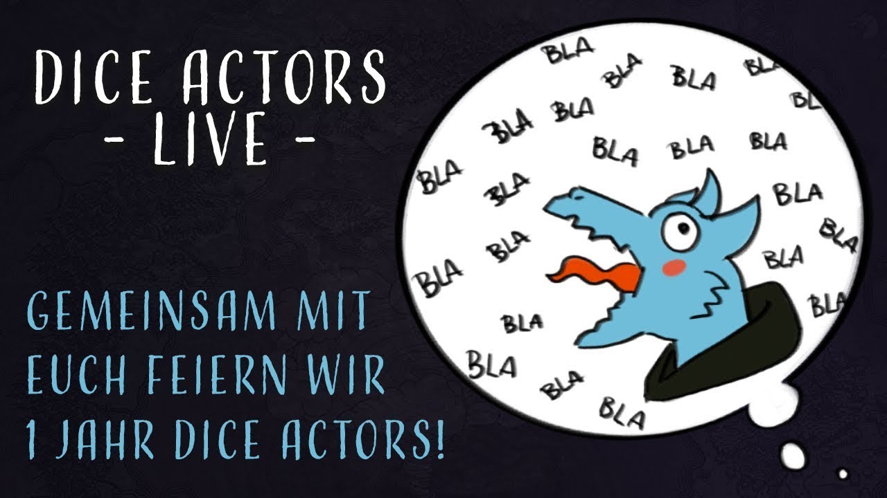 Ein Jahr Dice Actors! Jubiläums-Stream mit Q&A & Jackbox - YouTube