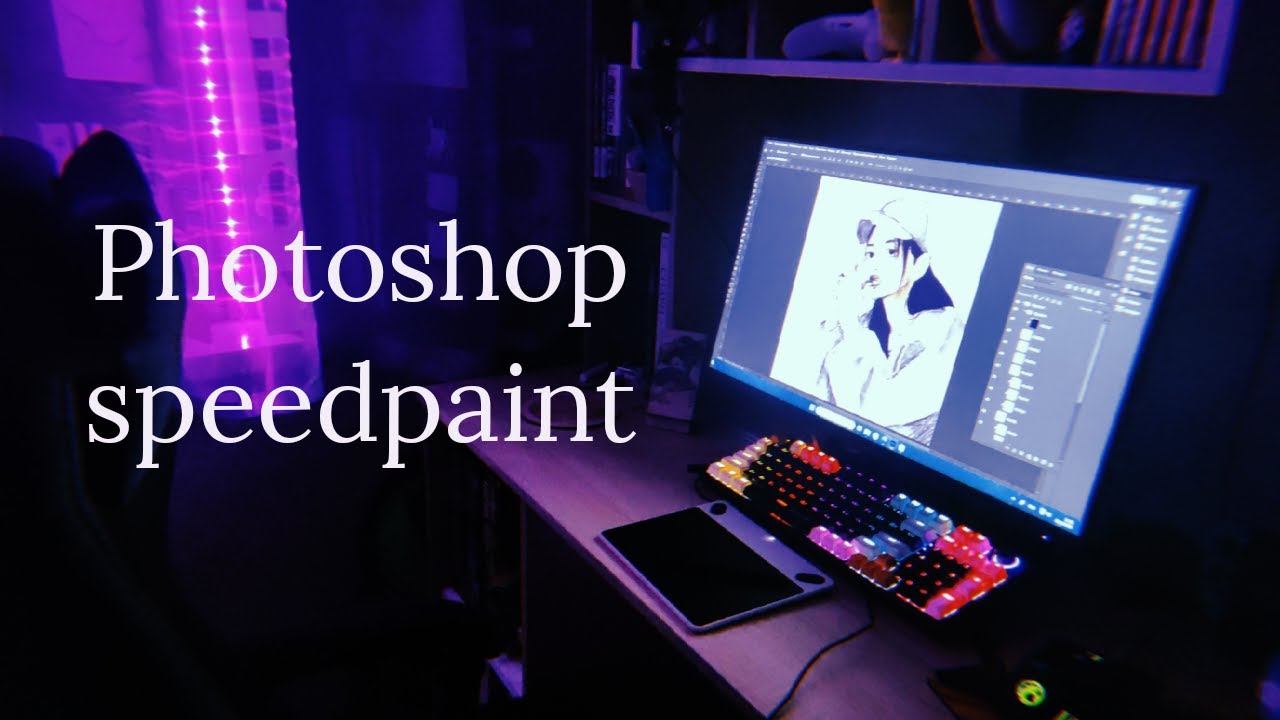 Photoshop speedpaint - YouTube