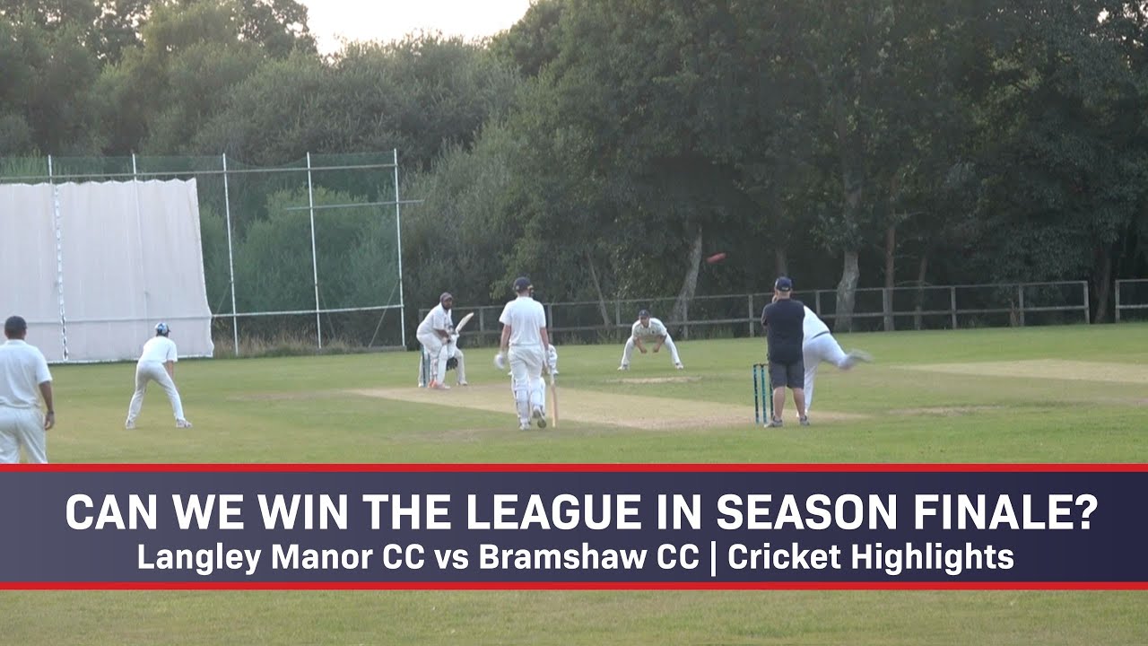 Langley Manor CC Vs Bramshaw CC | Border League Divison 1 | Cricket ...