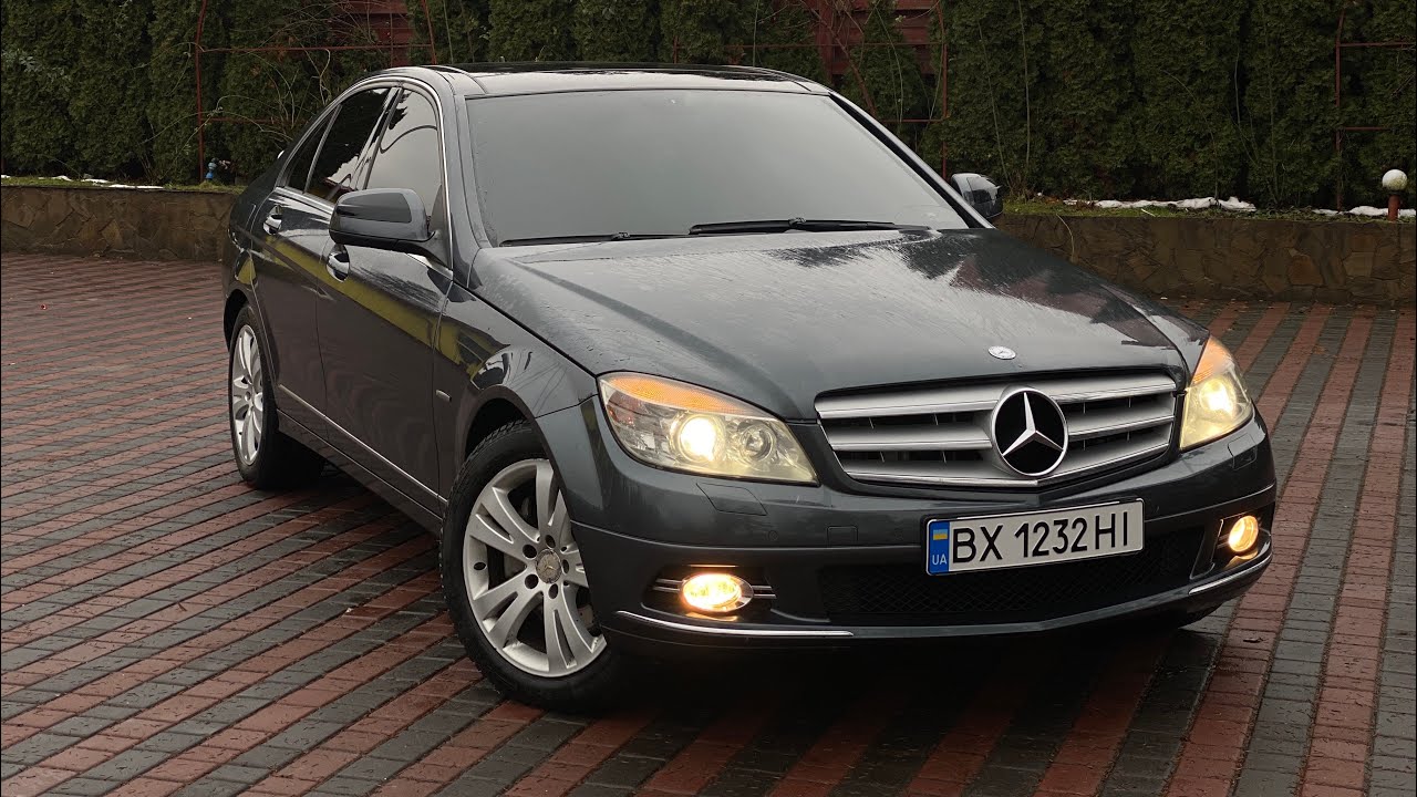 Mercedes Benz C-class w204 c320 cdi 3.0 дизель - YouTube