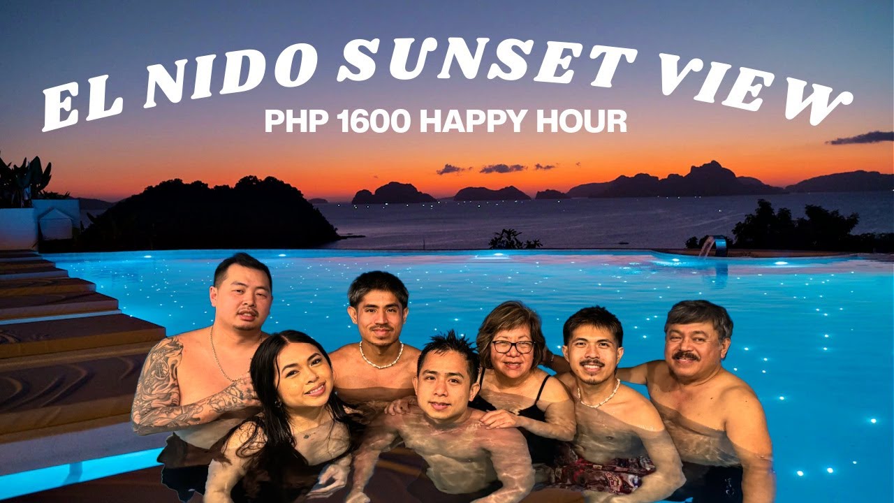 EL NIDO BAYVIEW RESORT, BEST SUNSET VIEW? (Philippines Vlog) # ...