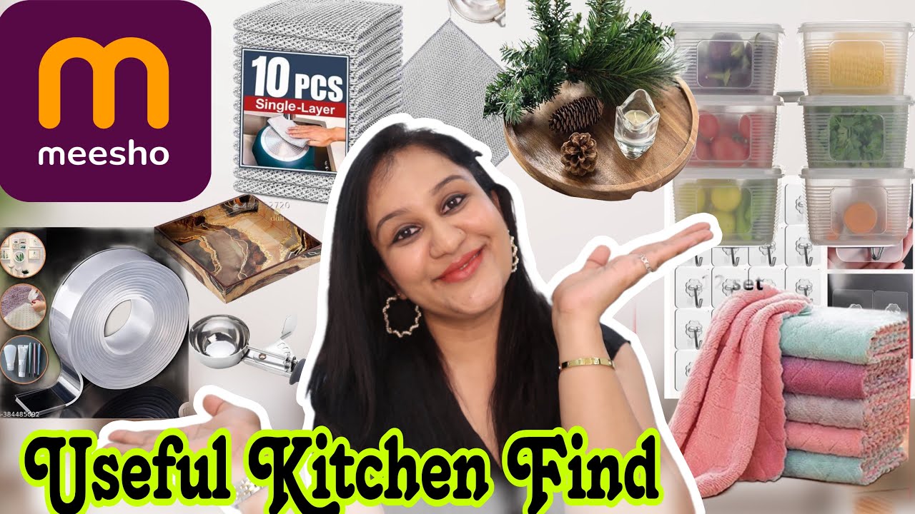 Meesho Kitchen Finds || Useful Kitchen Items From Meesho In Affordable ...