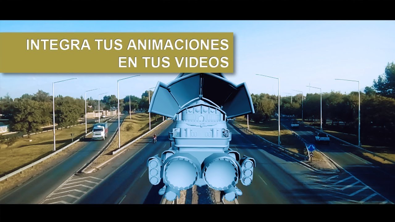 ⭕TUTORIAL AUTODESK MAYA 2018 ANIMACIÓN INTEGRA UNA animación tus VIDEOS ...