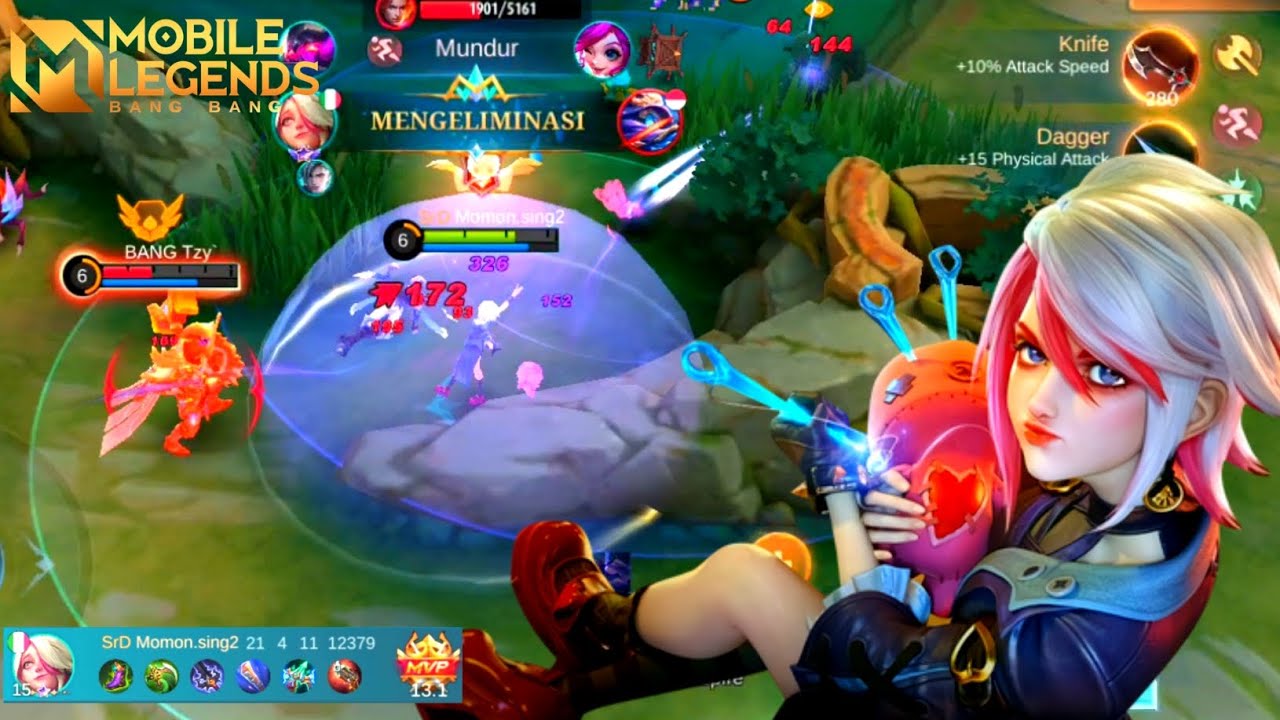 MELISSA 21 KILL-MOBILE LEGENDS - YouTube