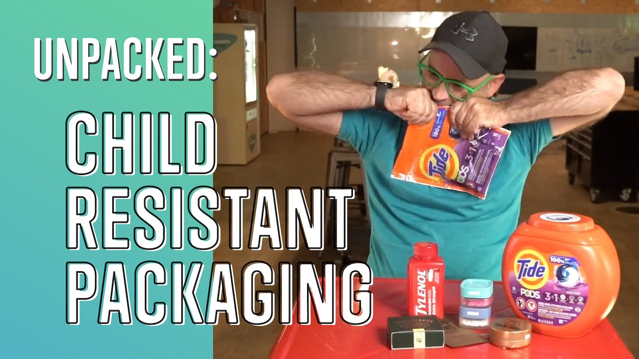 Unpacked: Examples of Child Resistant Packaging - YouTube