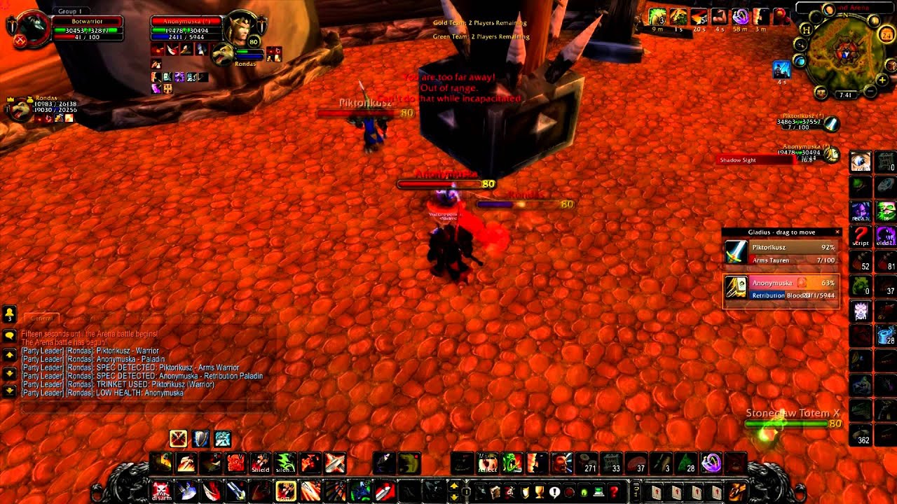 World of Warcraft 2v2 Ranked Arena 3.3.5. - YouTube