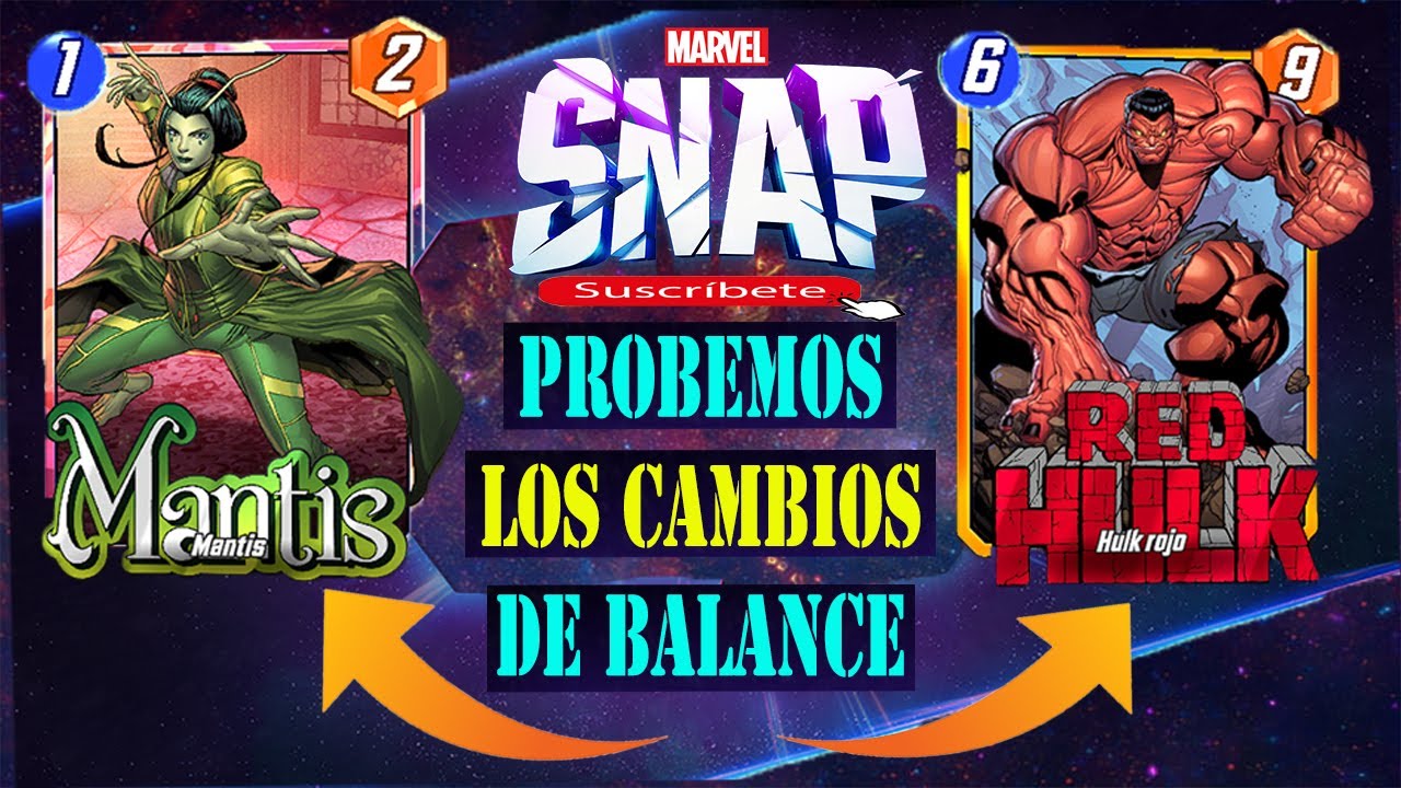Cambios de balance marvel snap - YouTube