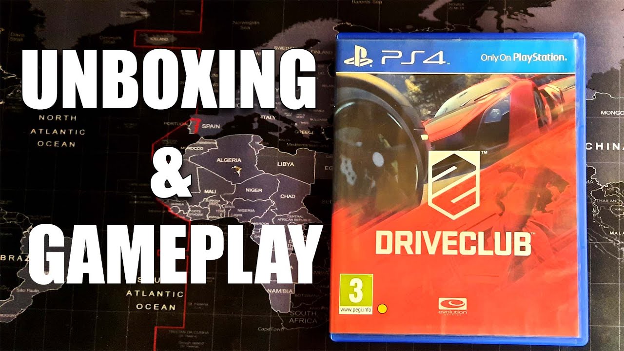 Drive club PS4 Unboxing 2022 | Unboxing ps4 game 2022 | Drive club Ps4 ...