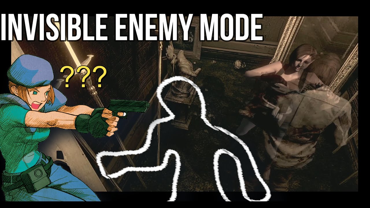Invisible Enemy Mode Guide | Resident Evil REmake - YouTube