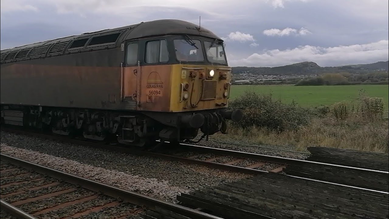 06/11/21 - Class 56 - RHTT - 56094 T&T 56078- Shrewsbury Coleham Ss to ...
