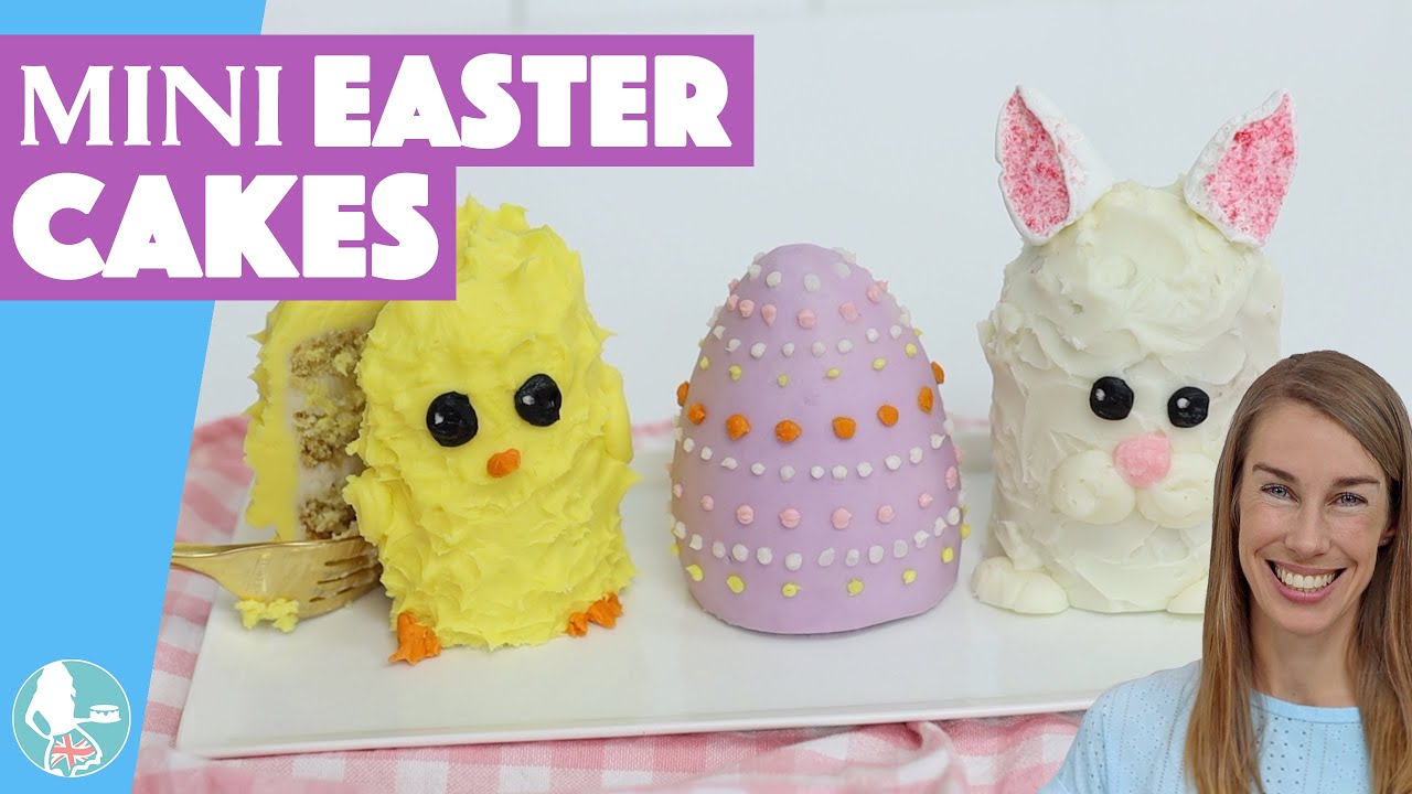 Easter Mini Cakes - YouTube