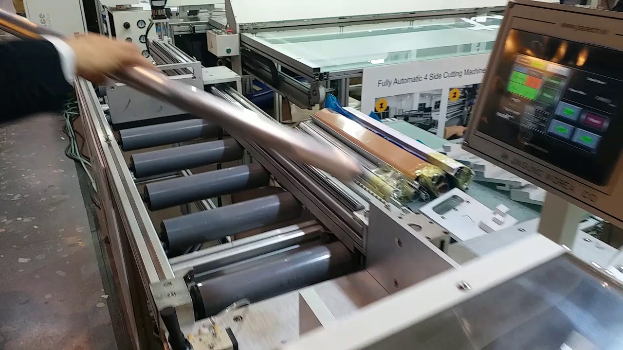 Aluminum Rail Cutting Machine [R+T Stuttgart 2018] - YouTube