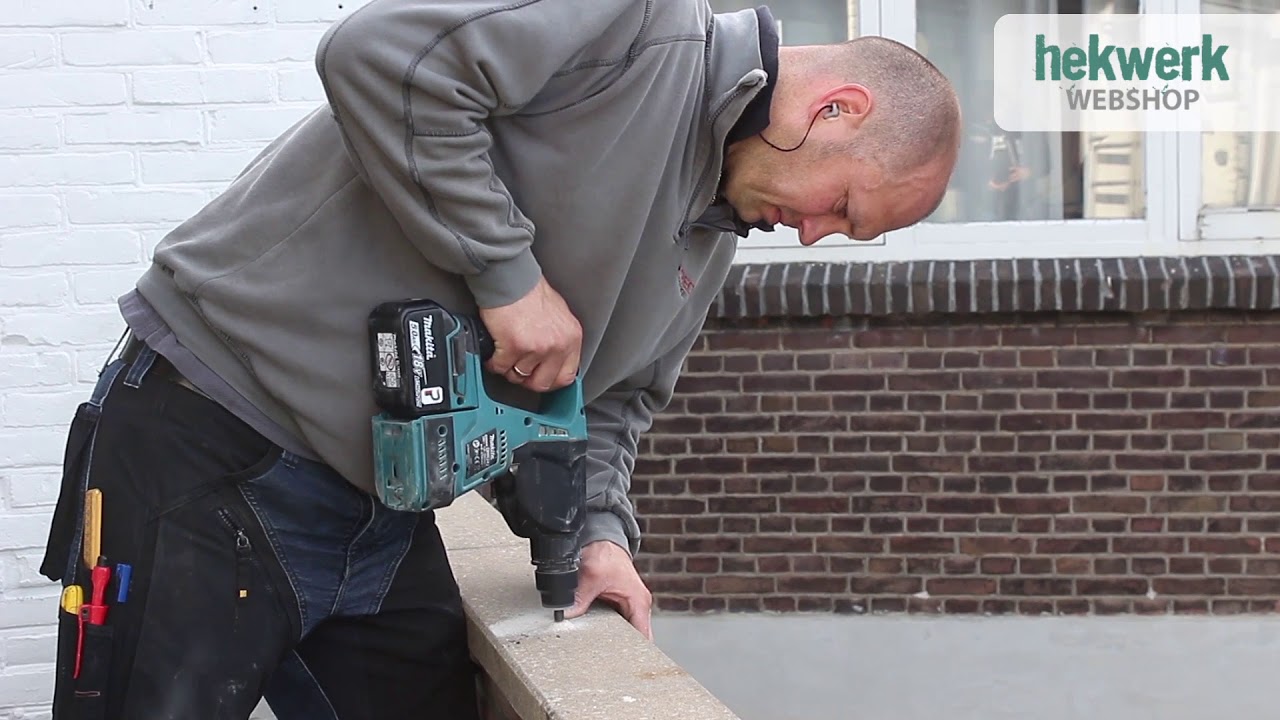 Montage Leuningwerk in Rotterdam | Hekwerkwebshop.nl - YouTube