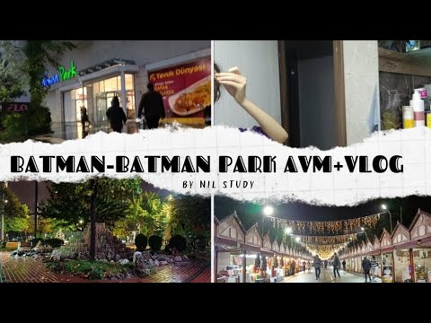 BATMAN-BATMAN PARK AVM VLOG💜 // ENGLİSH HOME // GASTRONOMİ FUARI ...