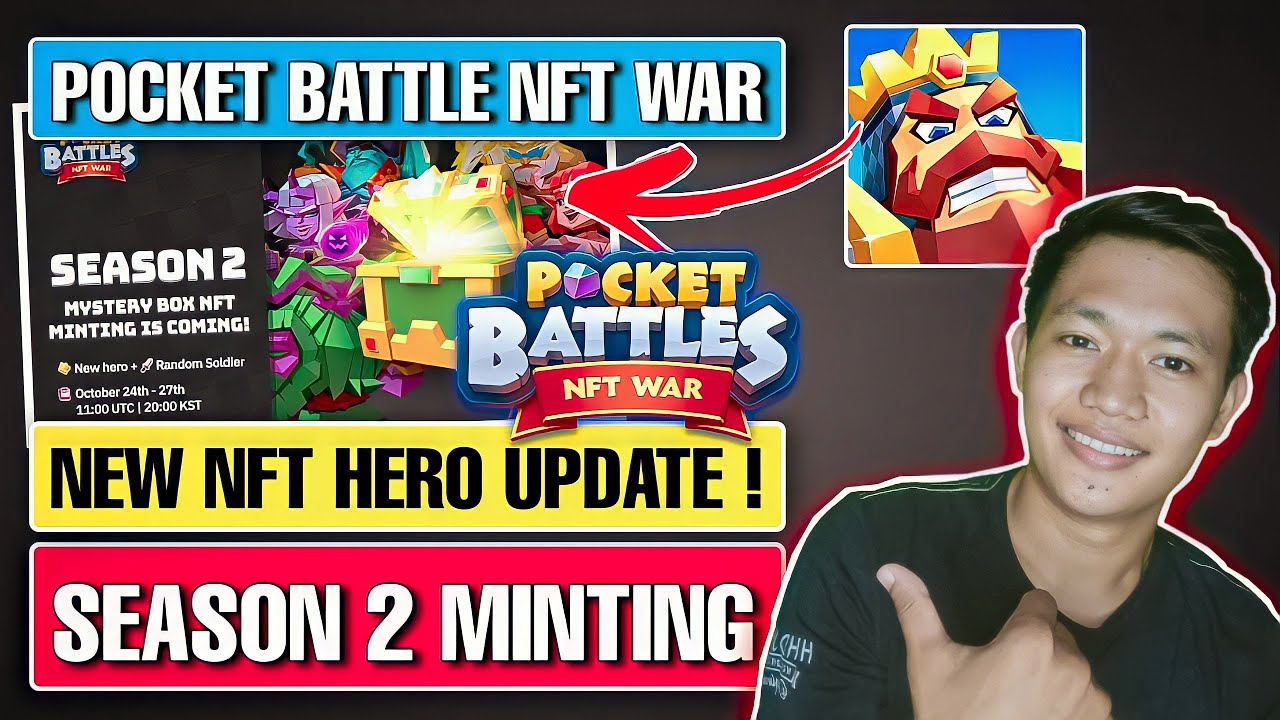 POCKET BATTLE NFT WAR SEASON 2 UPDATE |HOW TO BUY NFT AND JOIN NFT ...