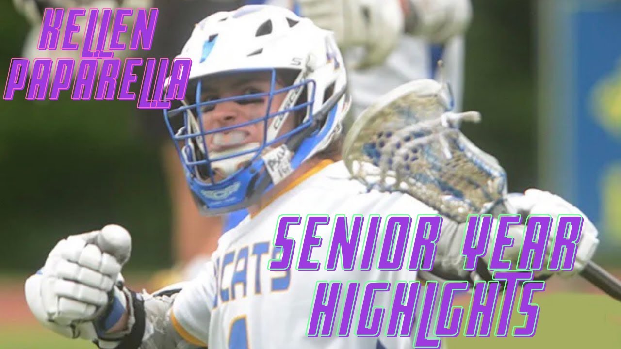 Kellen Paparella Lacrosse Senior Highlights - YouTube