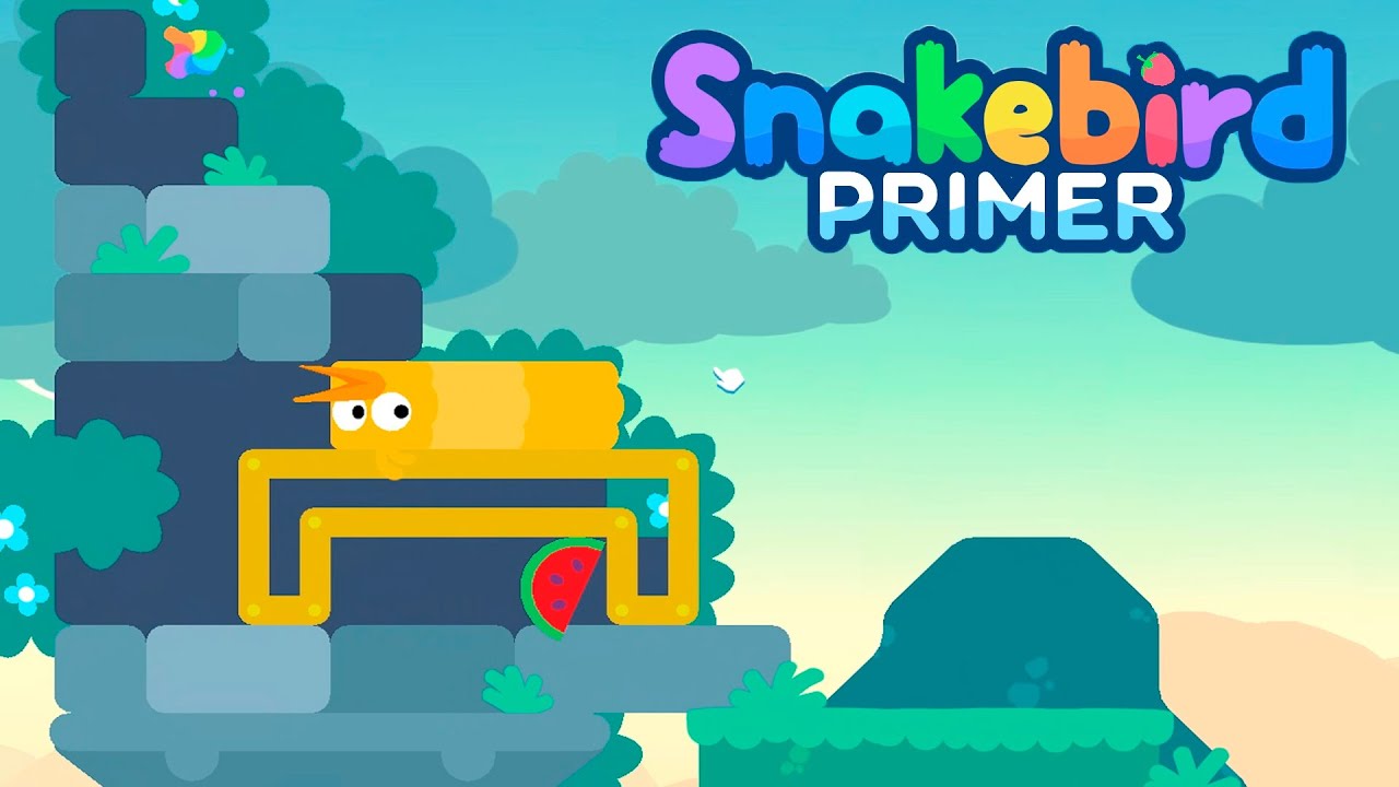 Snakebird Primer #4 - Walkthrough, puzzle, conundrum, jigsaw. - YouTube