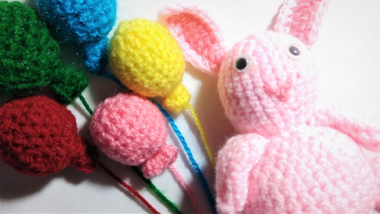 EASY CROCHET BALLOON FOR KIDS. - YouTube