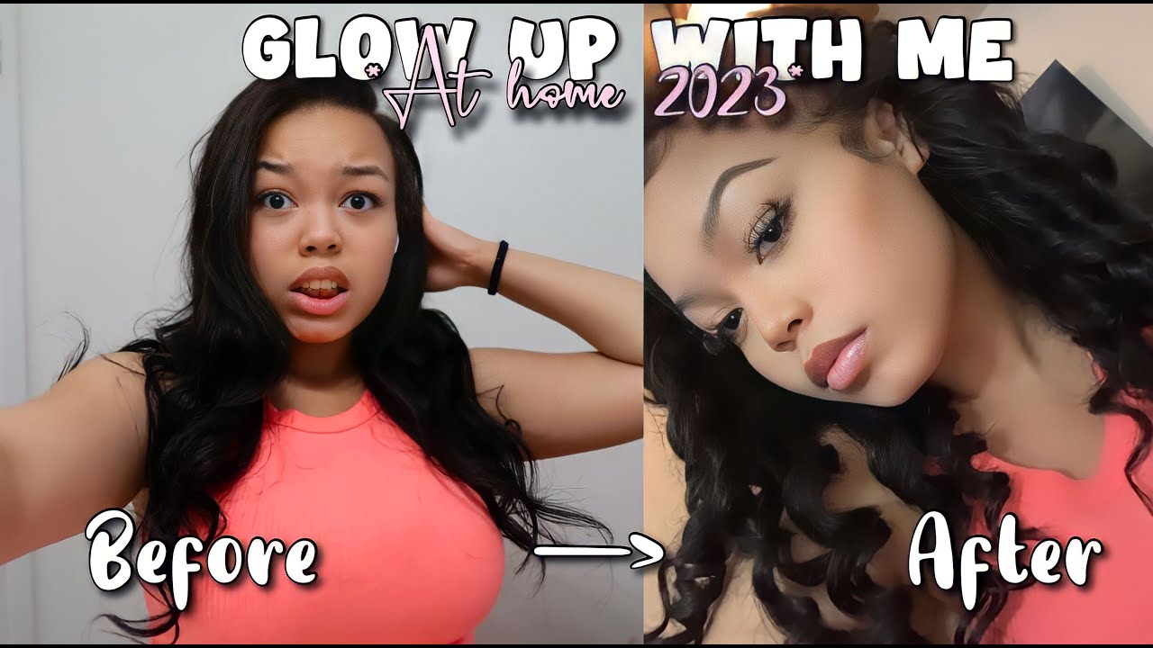EXTREME Glow Up With Me *At Home* in 24 hours - YouTube
