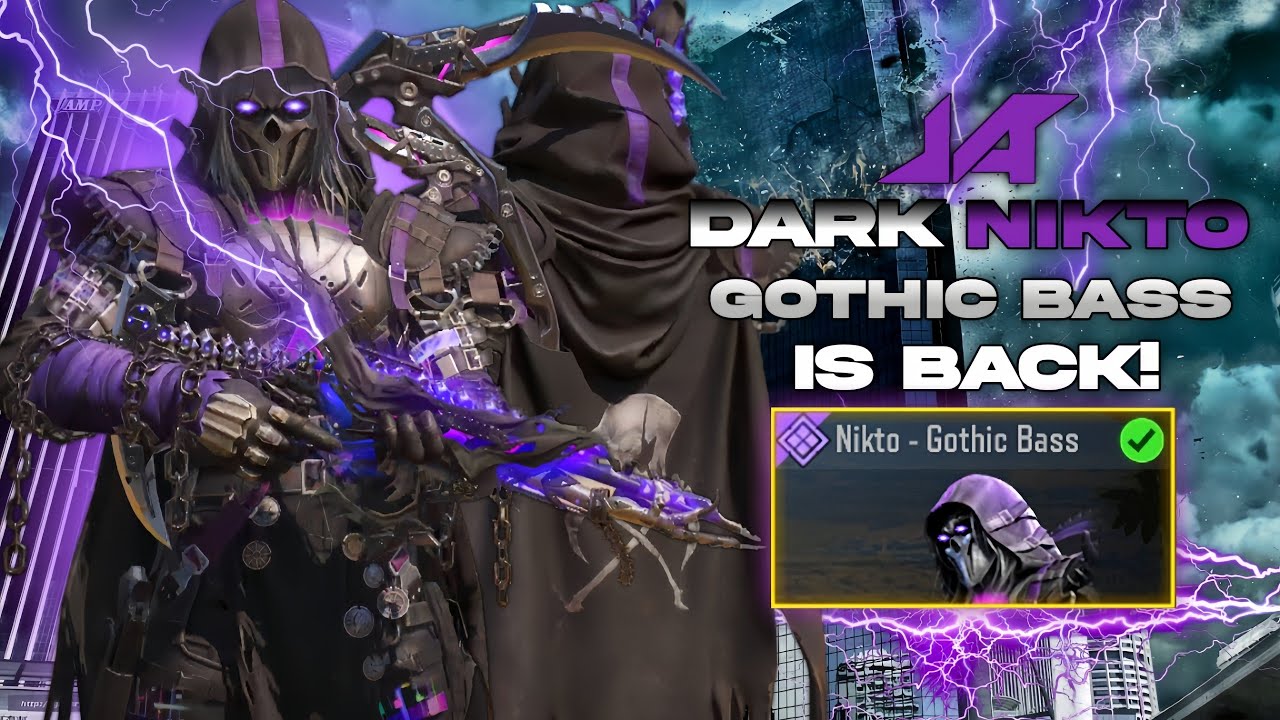 Dark Nikto Gothic Bass Has Returned W/ His Legendary CR-56 AMAX To ...