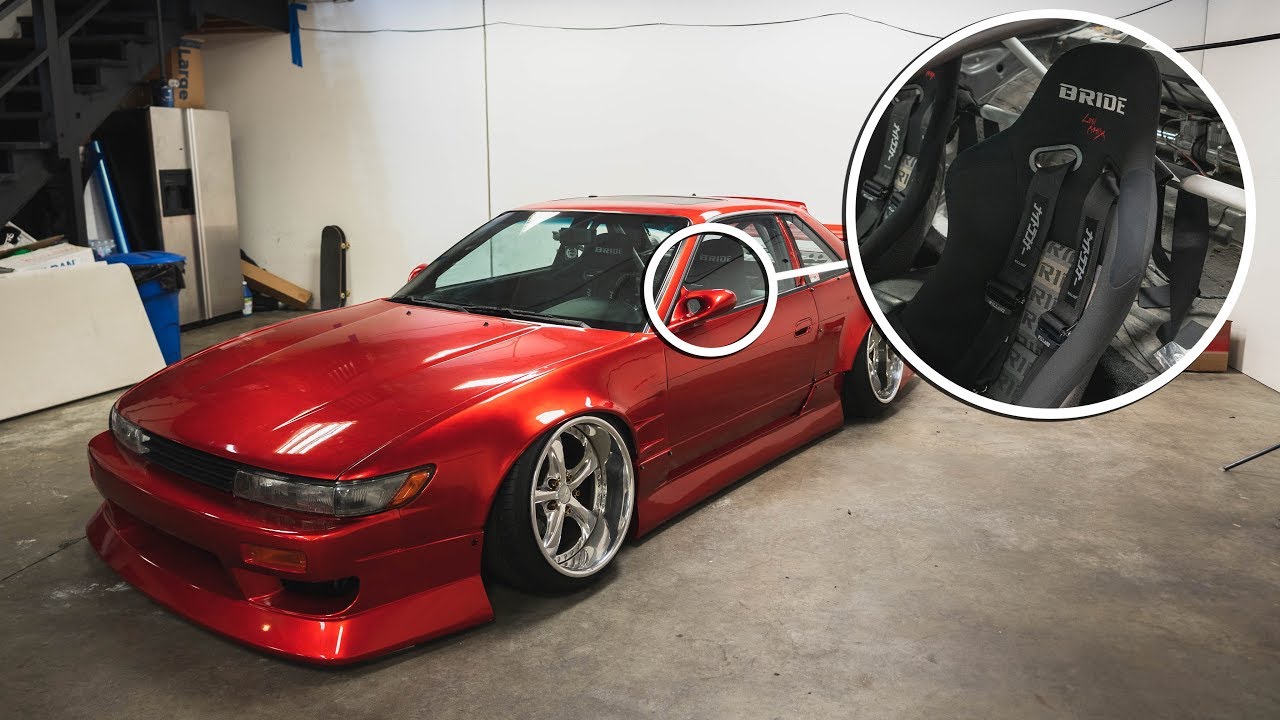 RARE Racing Harnesses for S13! - YouTube