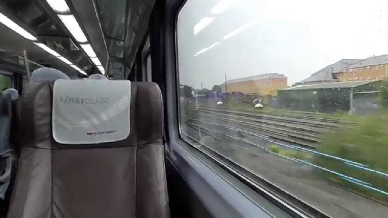 Leaving Slough On A First Great Western Class 180 (24/7/15) - YouTube