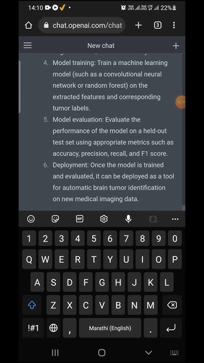 Python Program for Brain Tumor Identification using Chat GPT - YouTube