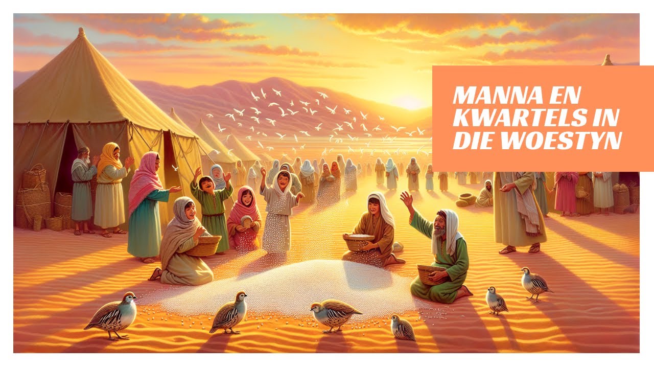 Manna en Kwartels in die Woestyn - Afrikaanse Bybelstories - YouTube