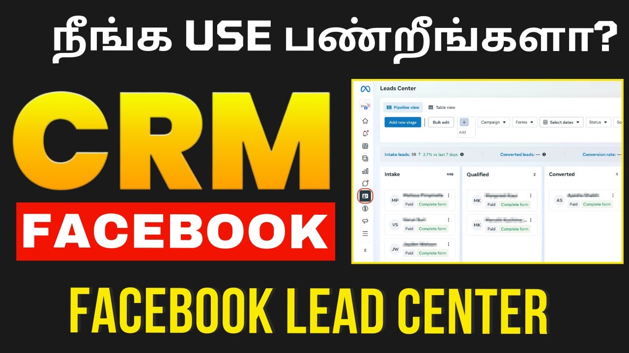 Facebook CRM | How to use Meta Free CRM | CRM for Social Media | Best ...