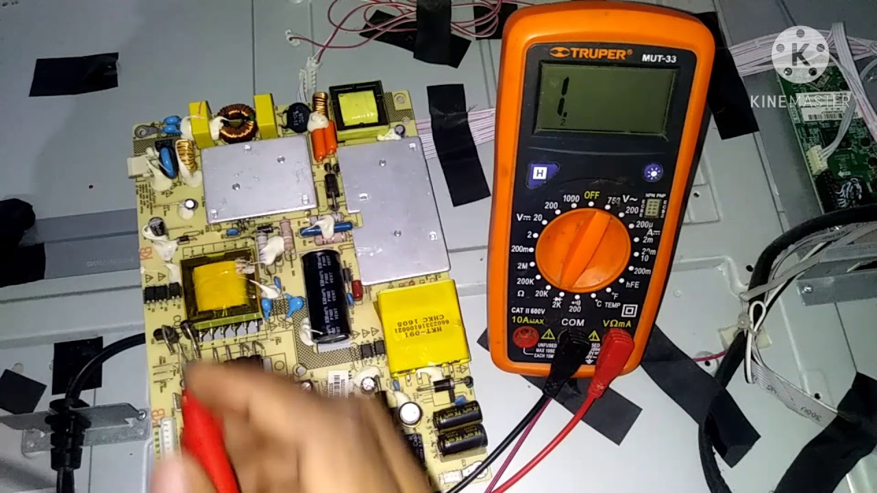 🤔como reparar tv tecnomáster que no enciende modelo 55PL1500A paso a ...