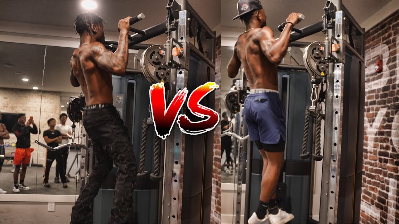 Professional Bodybuilder Challenges AveryB To A Pull-up Competition ...