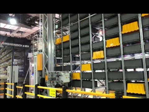 A Miniload rack system at 2nd CIIE - YouTube