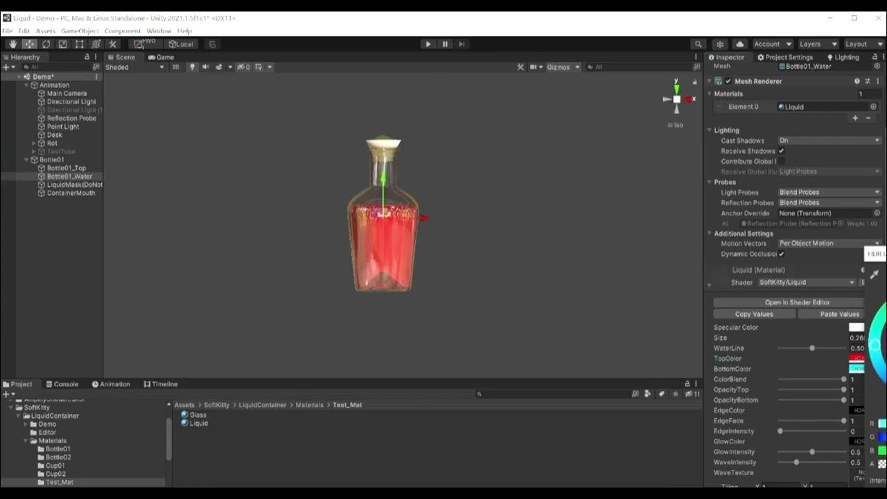 Liquid Shader Setup. - YouTube