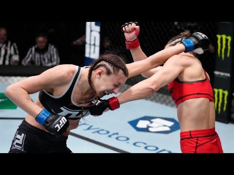 TUF 30: JULIANA MILLER SUBMITS KATLYN NEIL! - YouTube