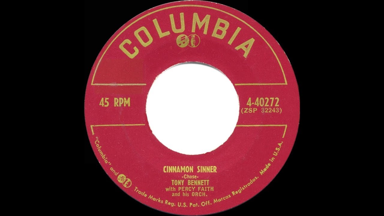 1954 HITS ARCHIVE: Cinnamon Sinner - Tony Bennett - YouTube