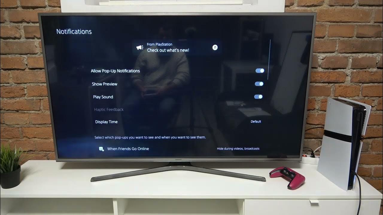How to Manage Notifications on Sony PlayStation 5 Pro | Customize Notification Settings on PS5 ...