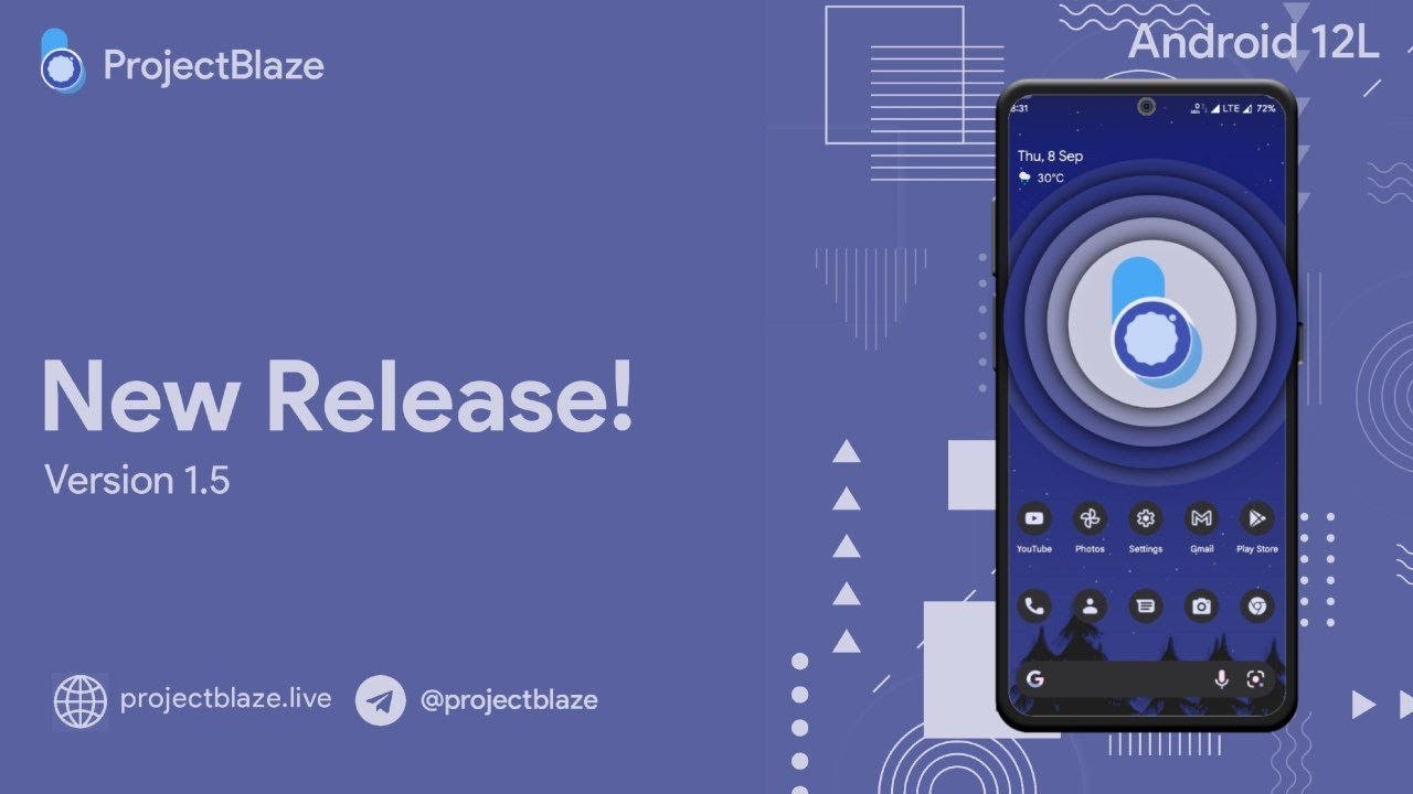 Review Update Custom ROM Project Blaze 1.5 EOL | Android 12L | Redmi 9 ...