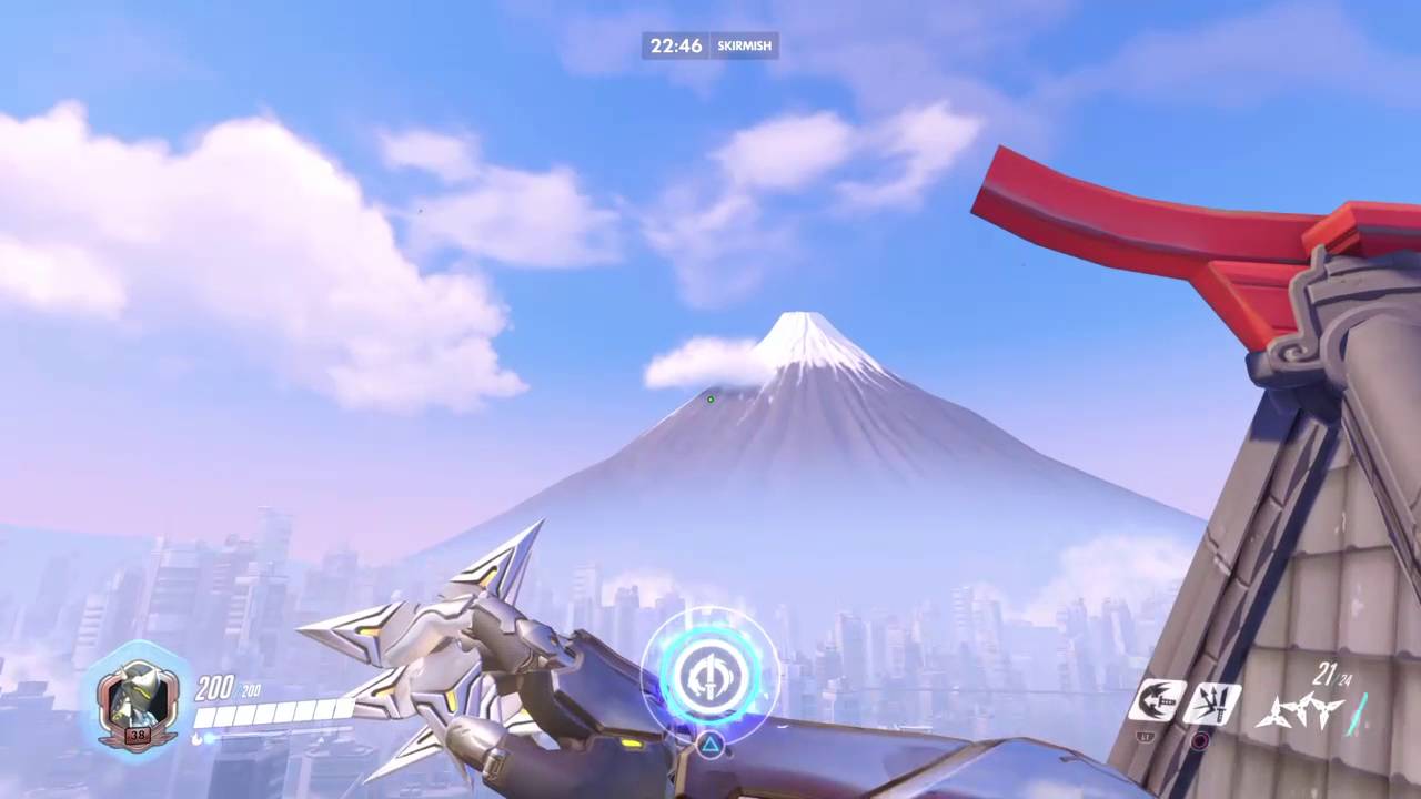 Genji jump trick - YouTube