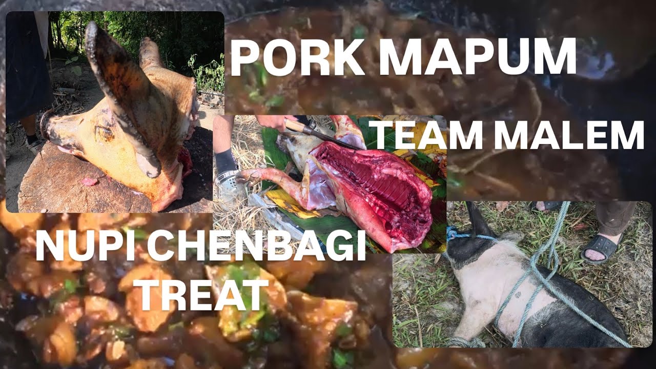OAK MAPUM/NUPI CHENBAGI TREAT #food #fyp #mukbang #cooking #manipur # ...