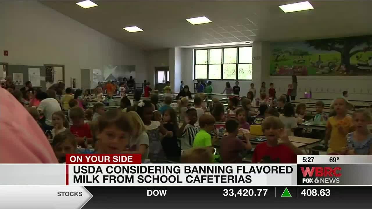 Flavored milk could be out of school lunches - YouTube