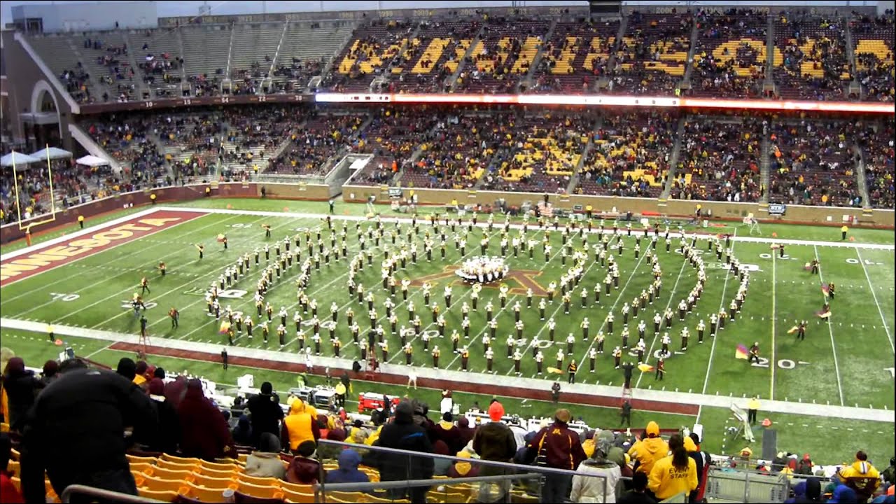 University of Minnesota Marching Band - November 26, 2011 - YouTube
