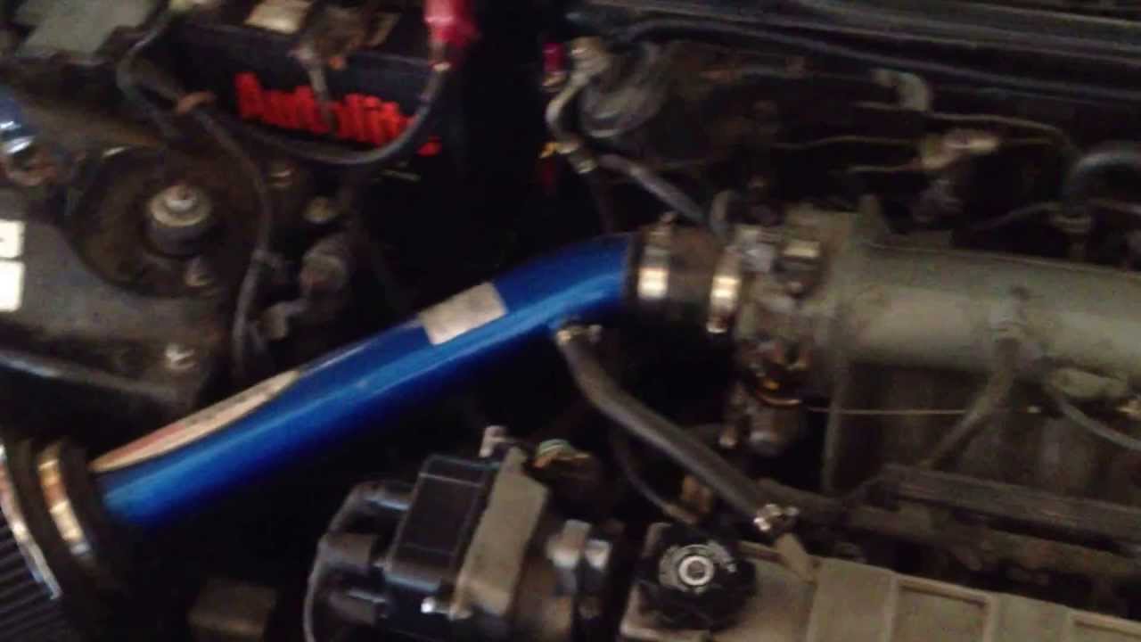 95 civic ex b18b1 swap - YouTube
