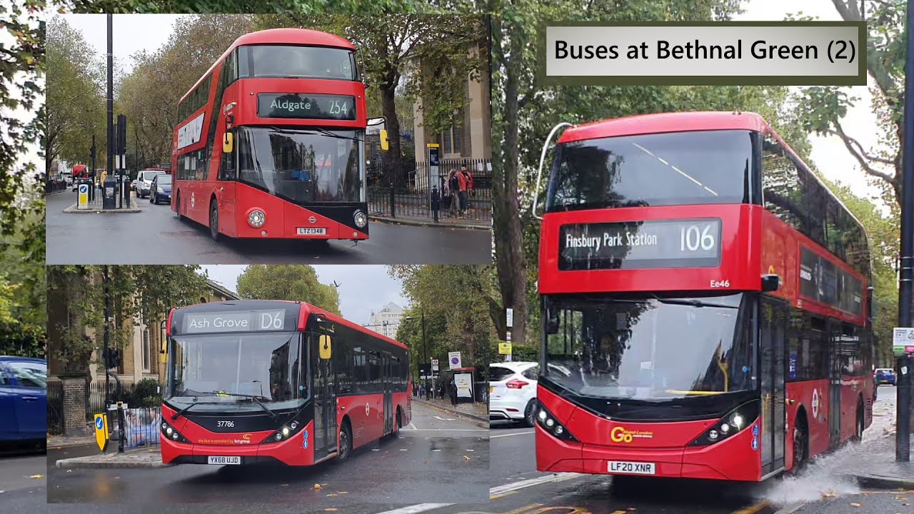 Buses in Bethnal Green ( 2 ) - YouTube