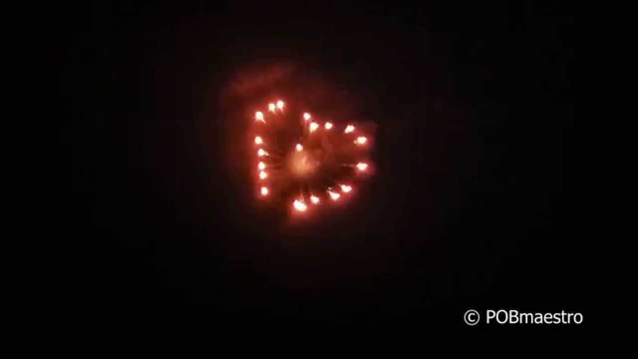 Epic Fireworks Love Heart Rocket - YouTube