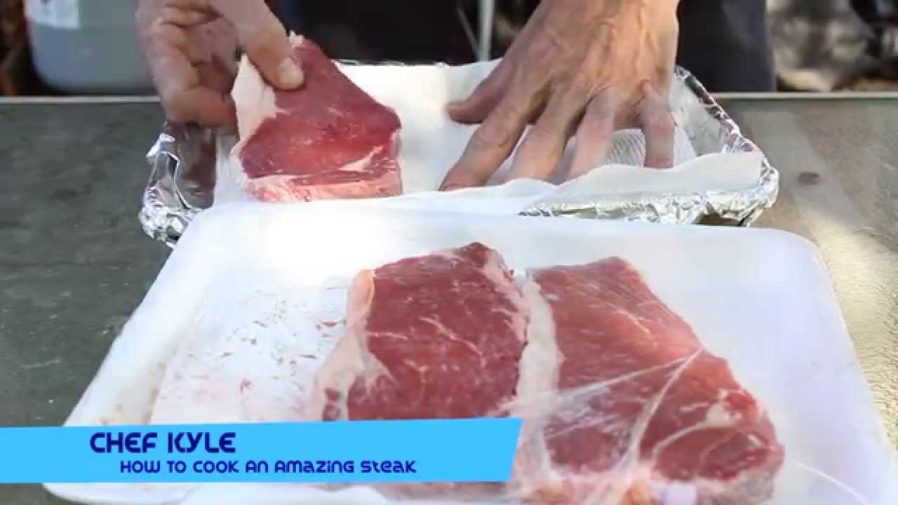 How To Cook An Amazing Steak with Chef Kyle - YouTube