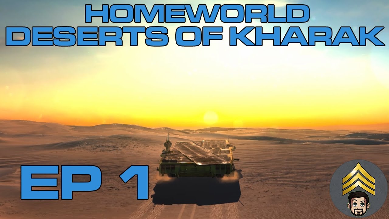 Homeworld: Deserts of Kharak (Hard) Ep 1 - The Boneyard - YouTube