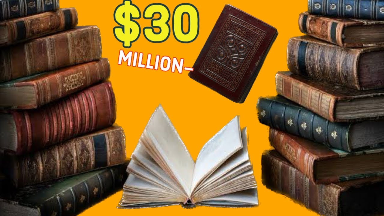 20 Most Expensive Book & Manuscripts In The World - YouTube