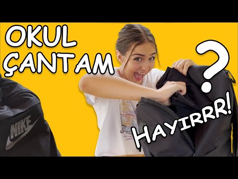 OKUL ÇANTAMDA NE VAR ? Okula Dönüş Back To School