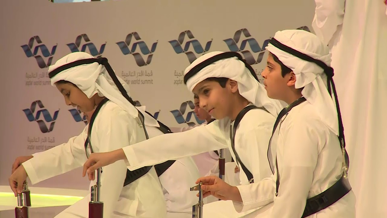 Hussein Al Jasmi opens Aqdar World Summit in Abu Dhabi - YouTube